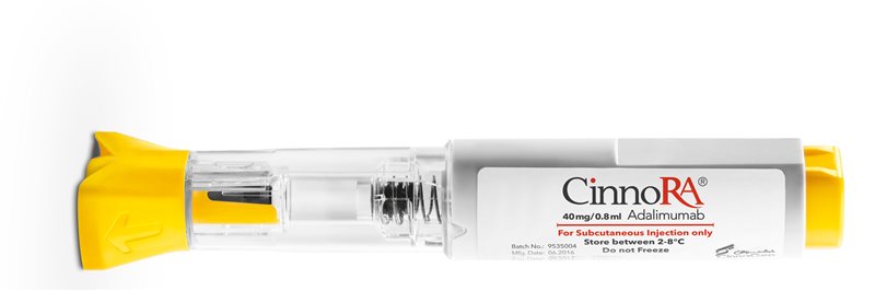 CinnaGen: CinnoRA is now available in the market